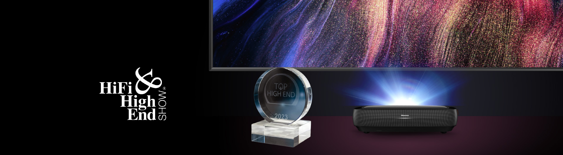 Лазерный телевизор Hisense 120L9H удостоен премии Top High End 2023 ...